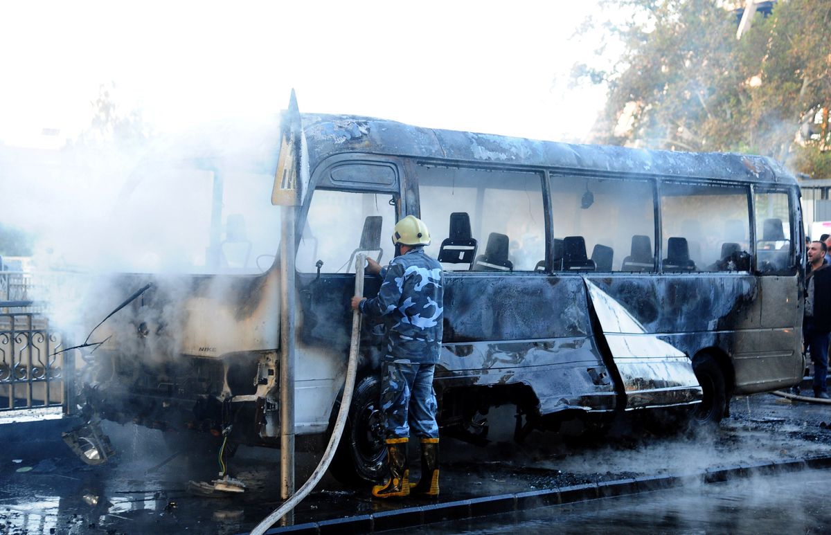 Damascus Bus Bombing - The Stork